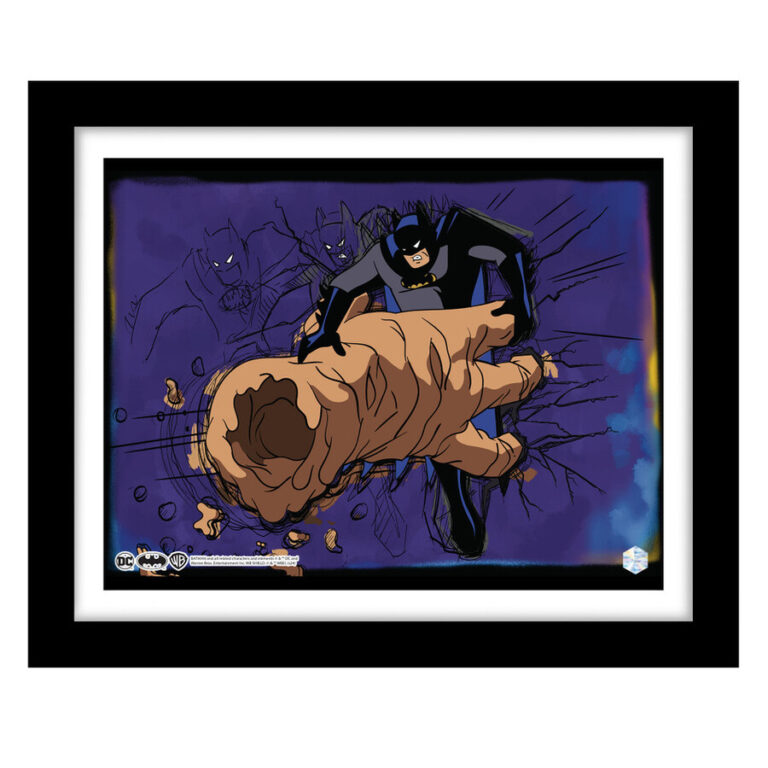 Feat of Clay: Part 2 #1104 (Batman Animation Cel Art Scene) | McFarlane ...