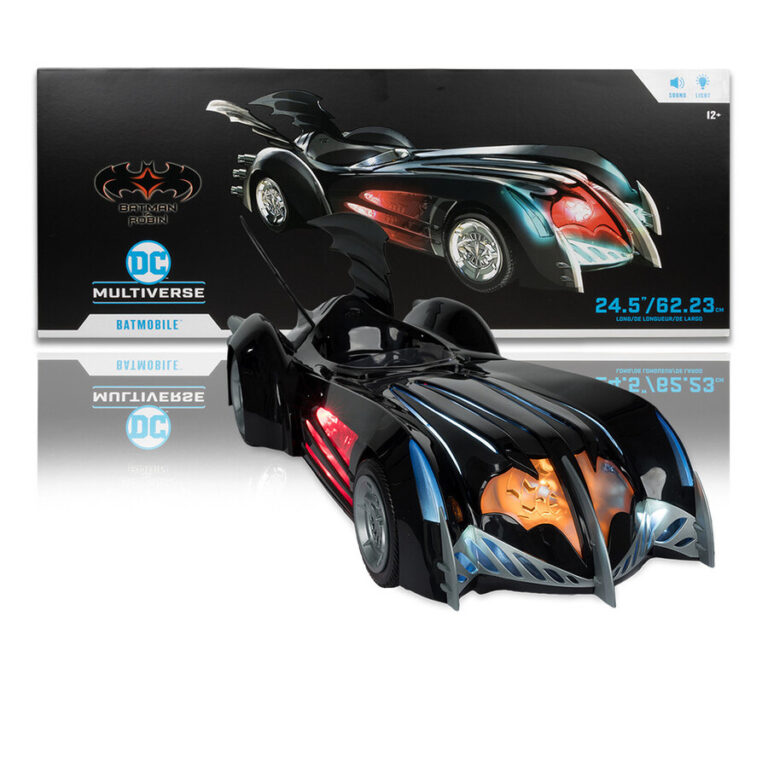 Batmobile (Batman & Robin) Vehicle w/Lights and Sound | McFarlane Toys ...