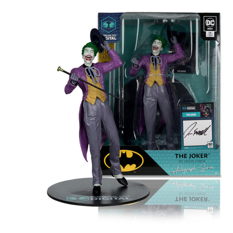 The Joker by Jason Fabok (The Three Jokers) AUTOGRAPH Edition 1:6 Scale ...