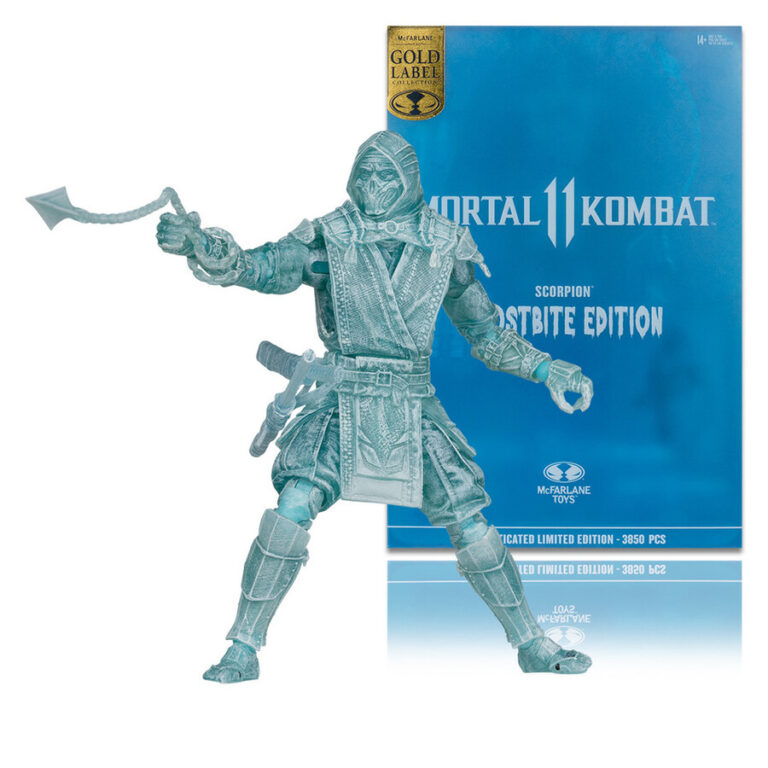 Scorpion (Mortal Kombat) Frostbite Edition Gold Label 7" Figure ...