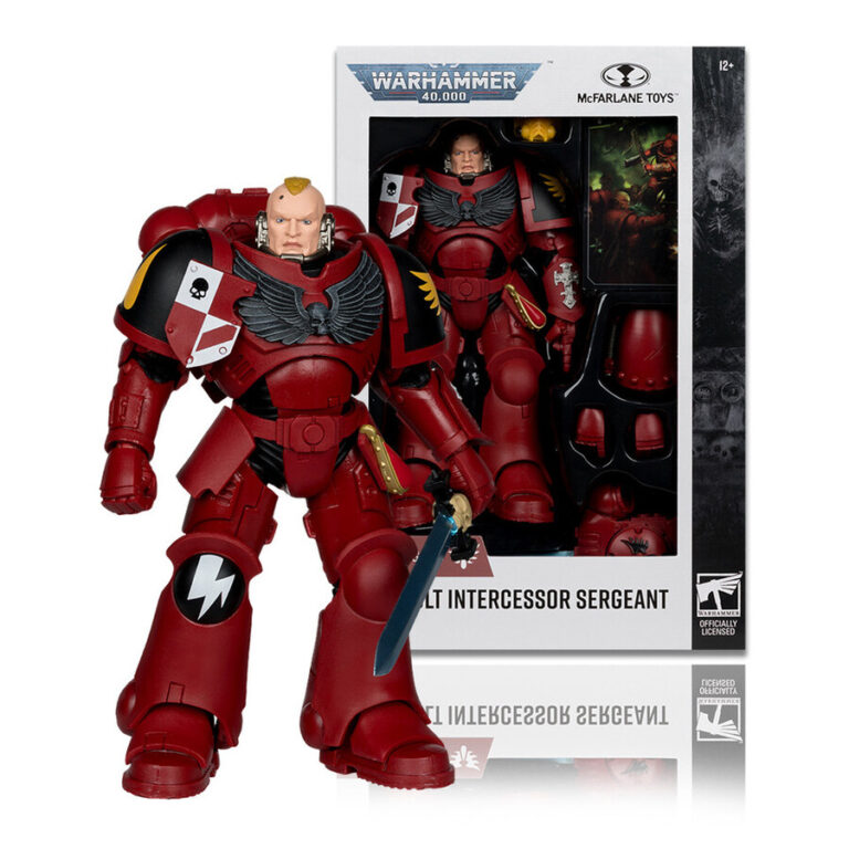 Intercessor Sergeant: Blood Angels (Warhammer 40000) 7" Figure ...